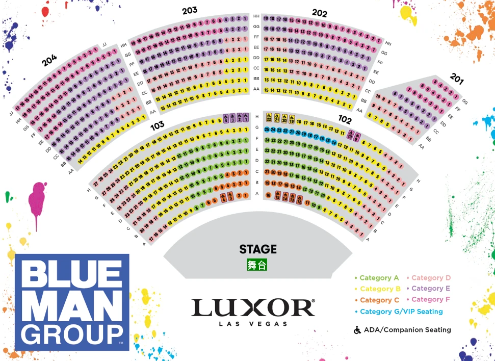 [All ages] Blue Man Group Tickets – Luxor Hotel Show in Las Vegas | The ...